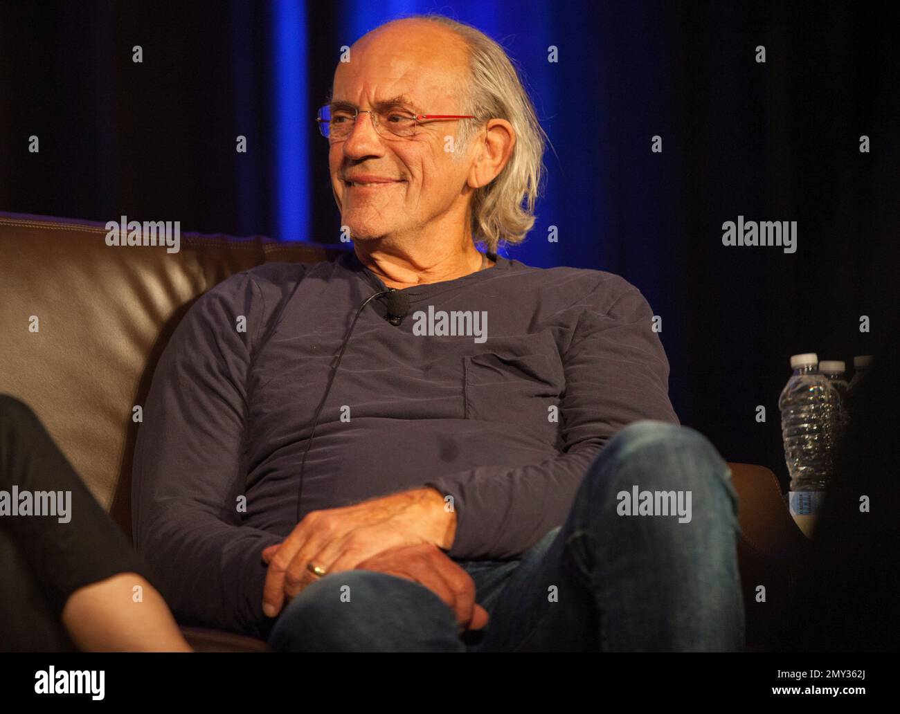 Christopher Lloyd during Wizard World Chicago Comic-Con at the Donald E ...