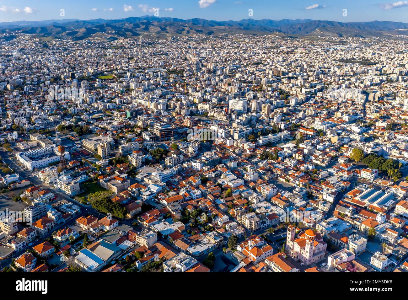 Aerial panoramic cyprus hi-res stock photography and images - Alamy