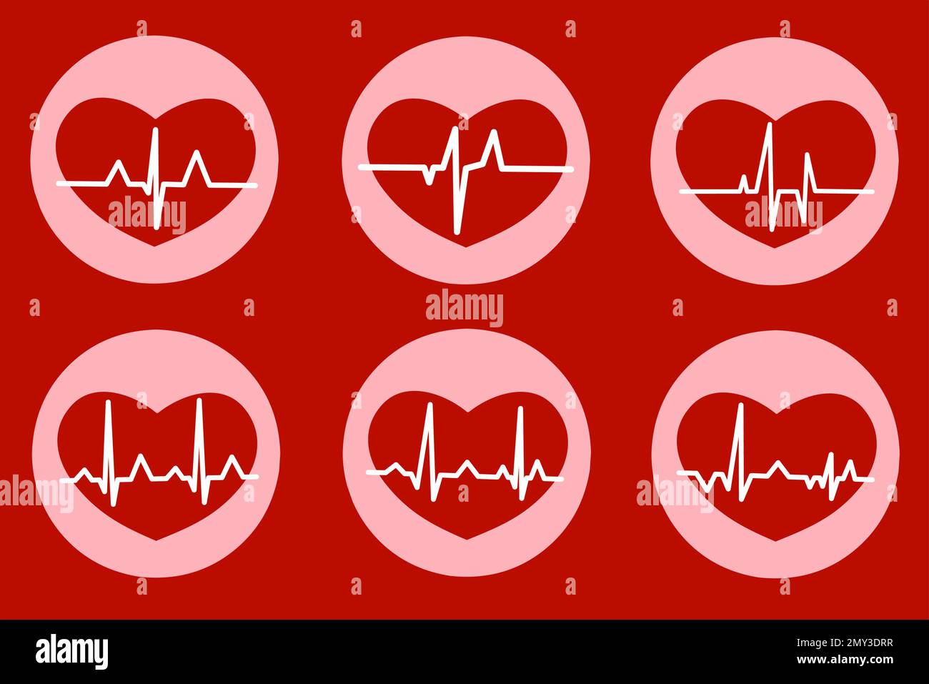 Heart rate variability Stock Vector Images - Alamy