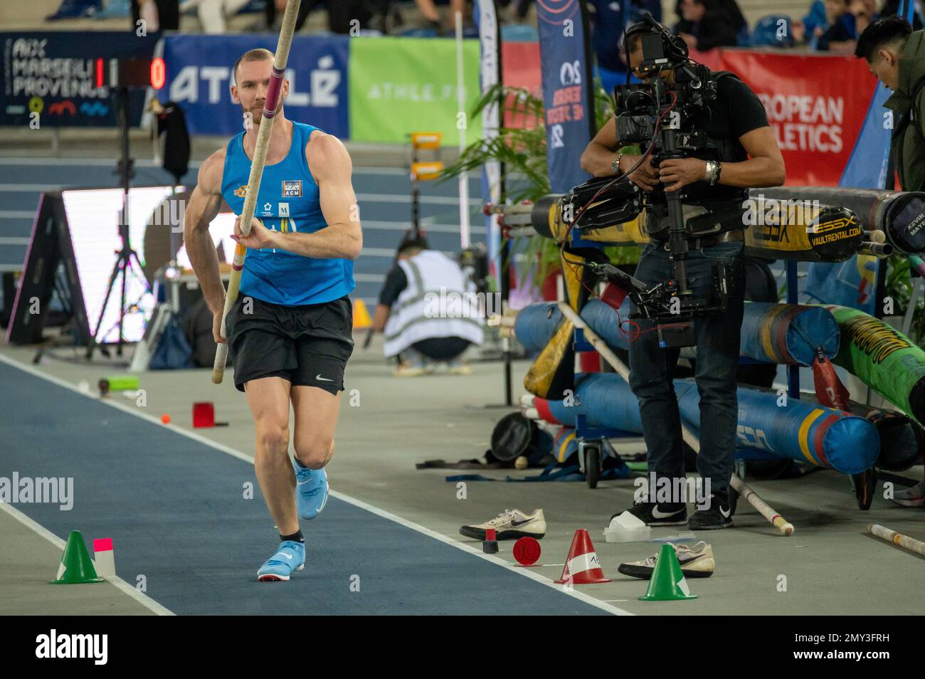 Benjamin Hougardy during the Meeting Miramas Metropole 2023, World ...