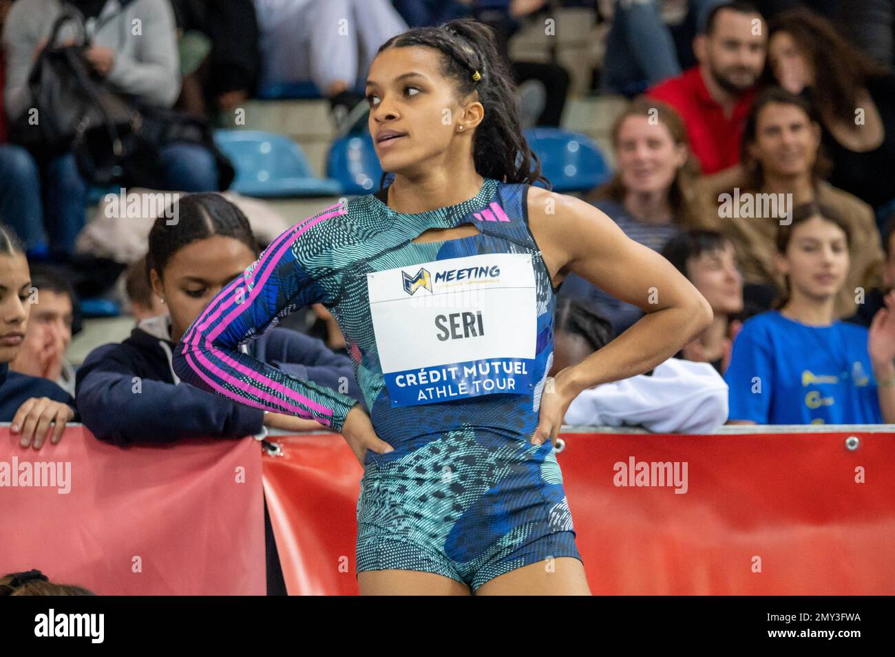 Camille Seri during the Meeting Miramas Metropole 2023, World Athletics ...