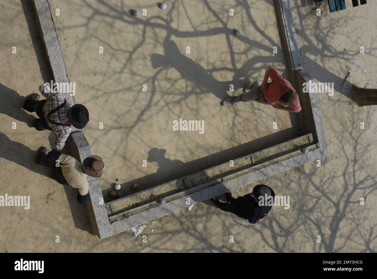 Petanque field hi-res stock photography and images - Alamy