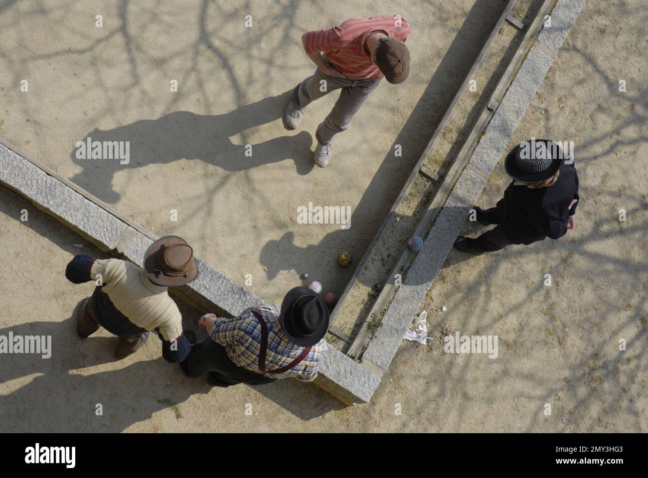 Petanque field hi-res stock photography and images - Alamy