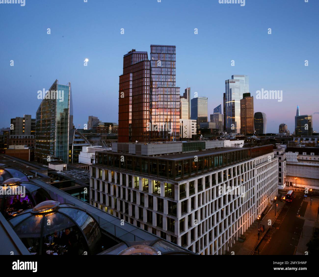 London sunset landscape hi-res stock photography and images - Alamy