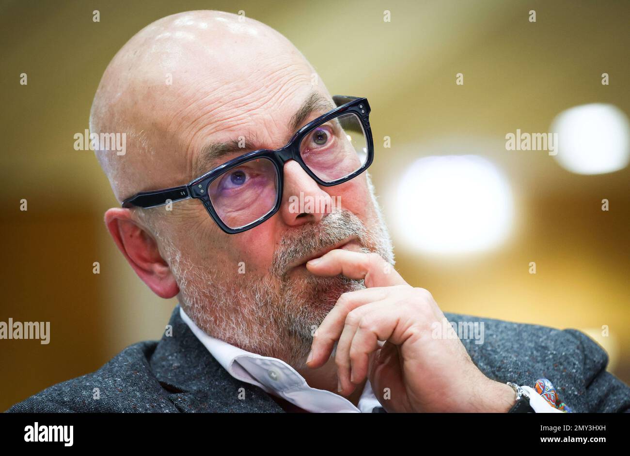 Husum, Germany. 04th Feb, 2023. Torsten Albig (SPD), former Minister ...