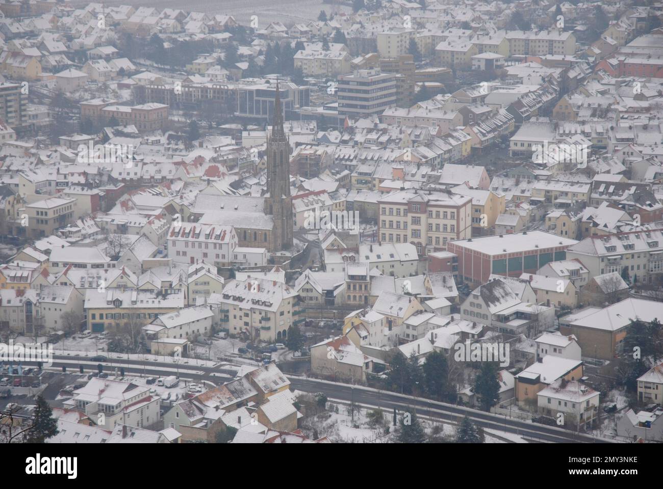 Frost covered roofs hi-res stock photography and images - Alamy