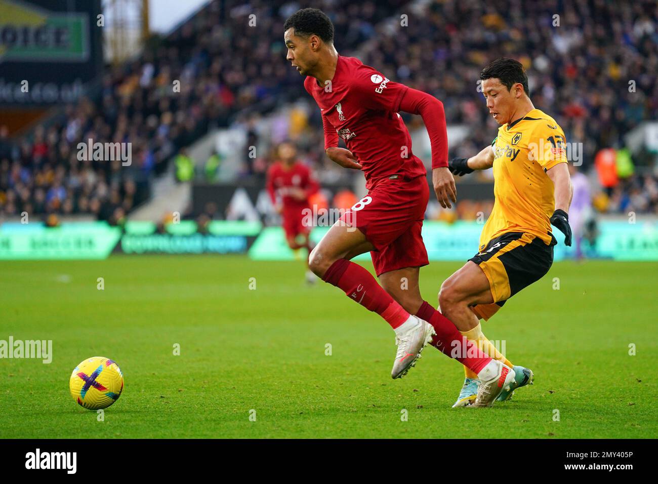 Wolverhampton, UK. 4th Feb 2023. Hee Chan Hwang of Wolverhampton ...