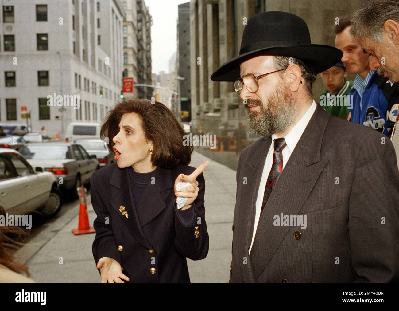 FILE- In this Jan. 18, 1995 file photo, Devorah Halberstam, left ...