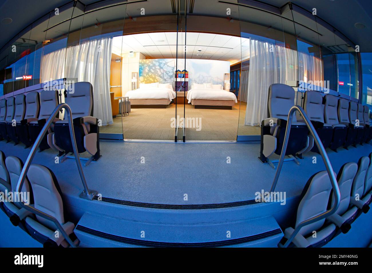 Levi Stadium luxury suite transformation into Courtyard Hotel (Tony ...