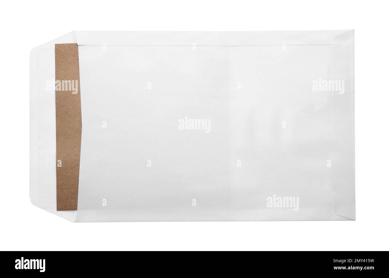 Paper envelope isolated on white. Mail service Stock Photo - Alamy