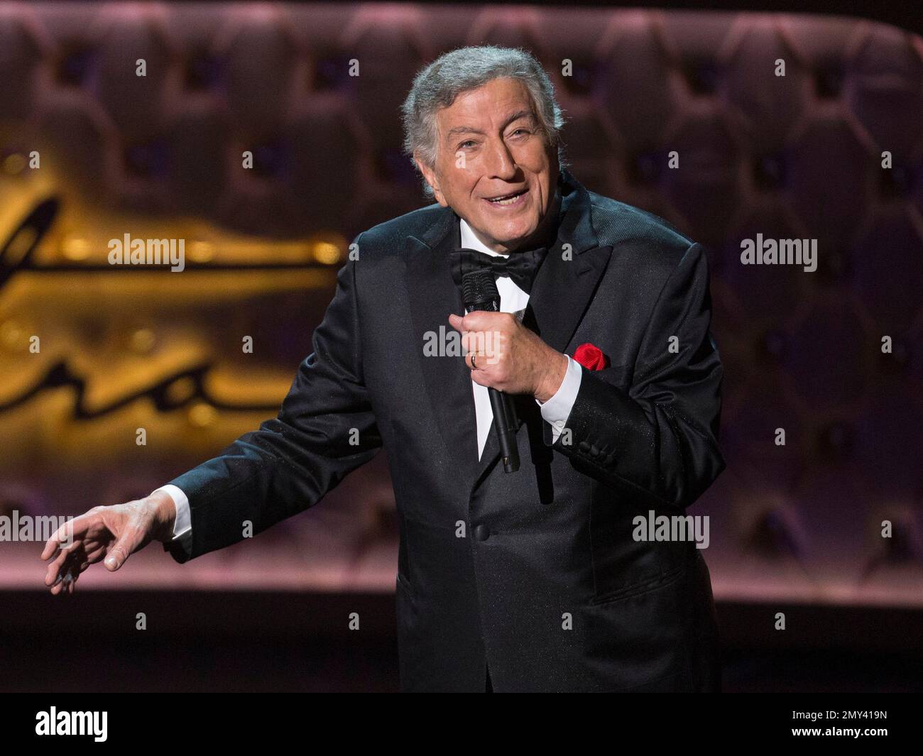 FILE - In this Dec. 2, 2015 file photo, Tony Bennett performs during ...