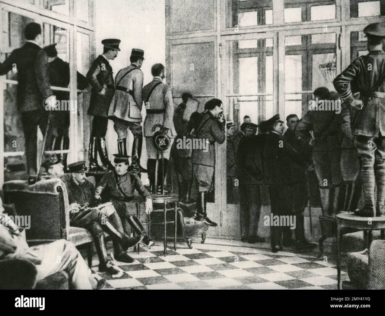 Treaty of versailles 1919 hi-res stock photography and images - Alamy