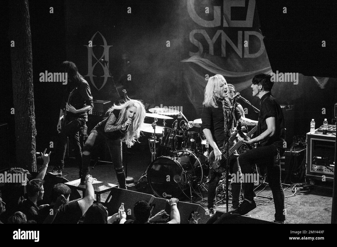 Randy Mathias,from left, James Decker, Alecia 'Mixi' Demner, Merrit ...