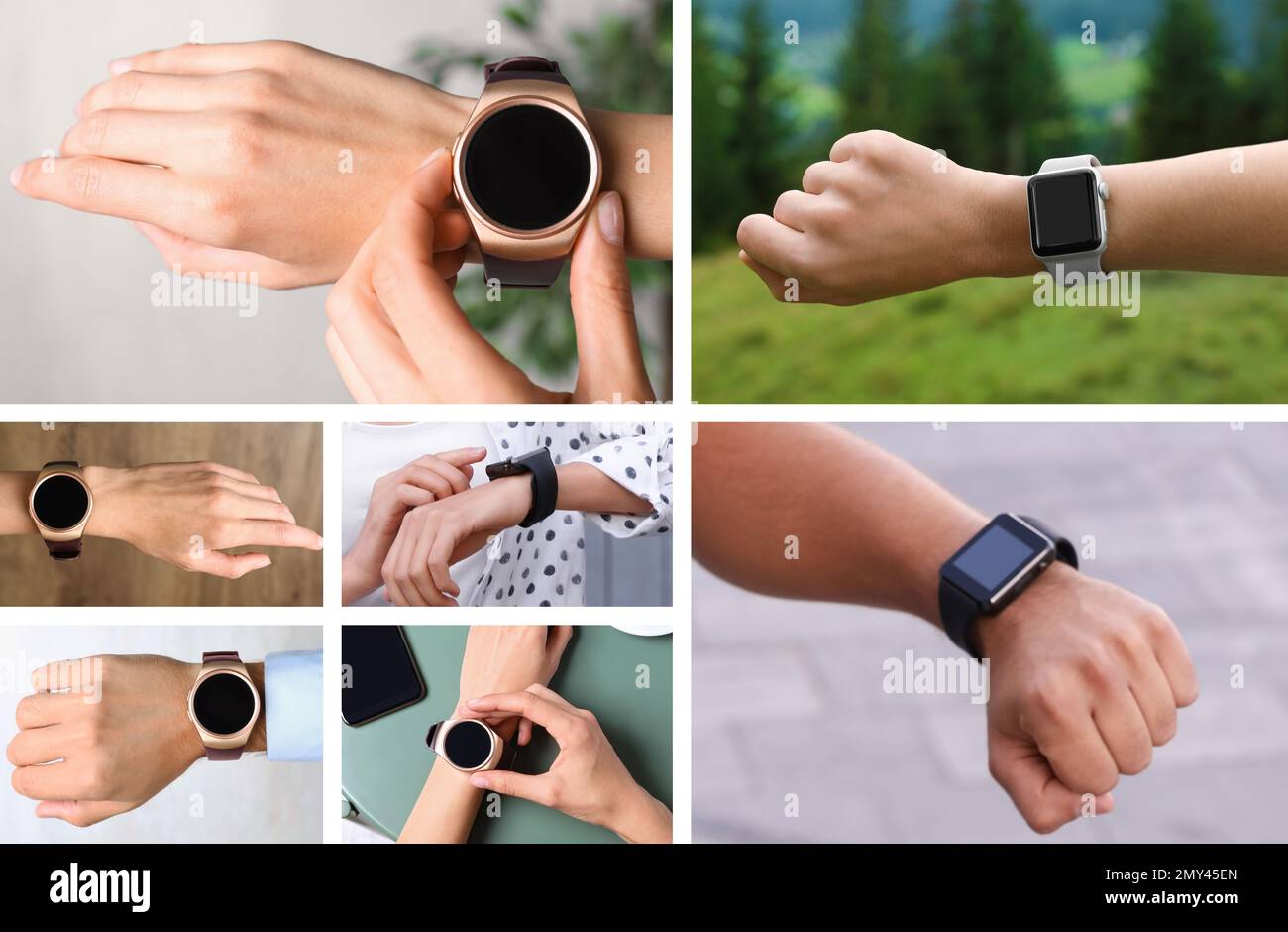 Smart electronic watches hi-res stock photography and images - Alamy