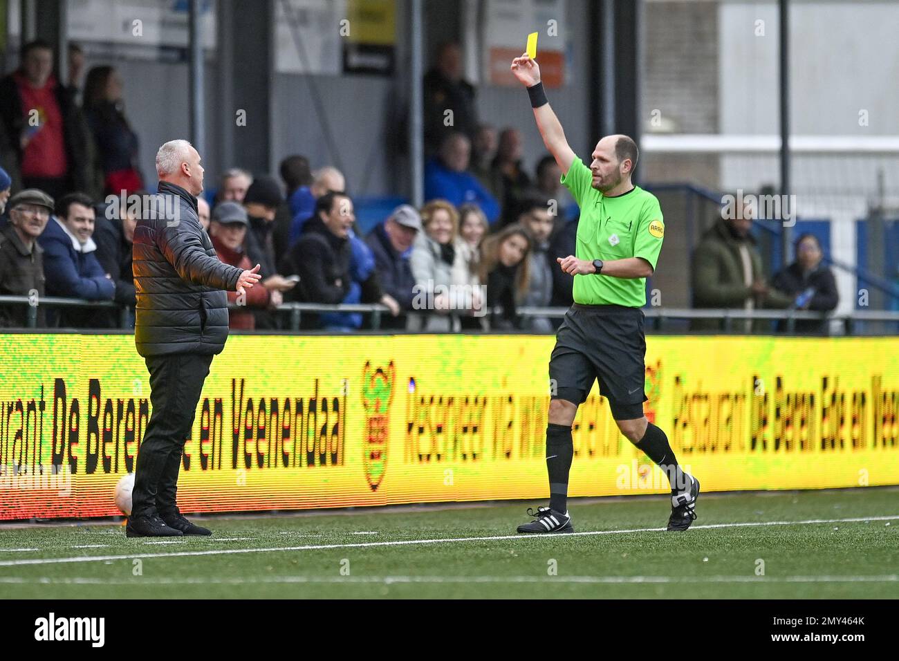 VEENENDAAL, 04-02-2023, Sportpark Panhuis, Dutch Derde Divisie Football ...