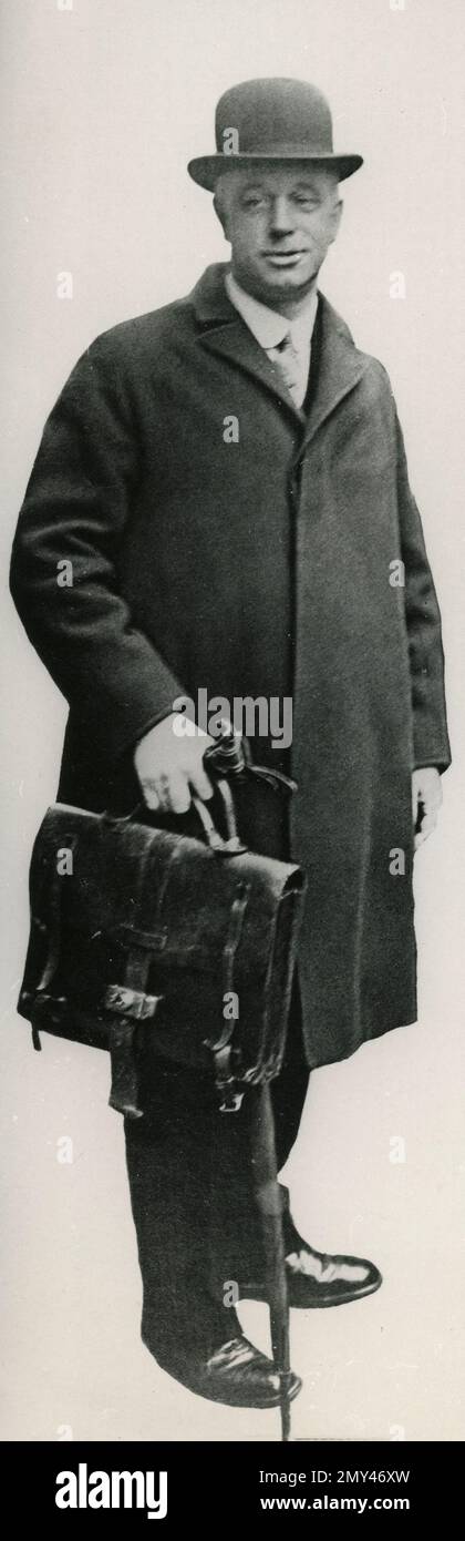 British diplomat Sir Eric Drummond, first Secretary of the League of ...