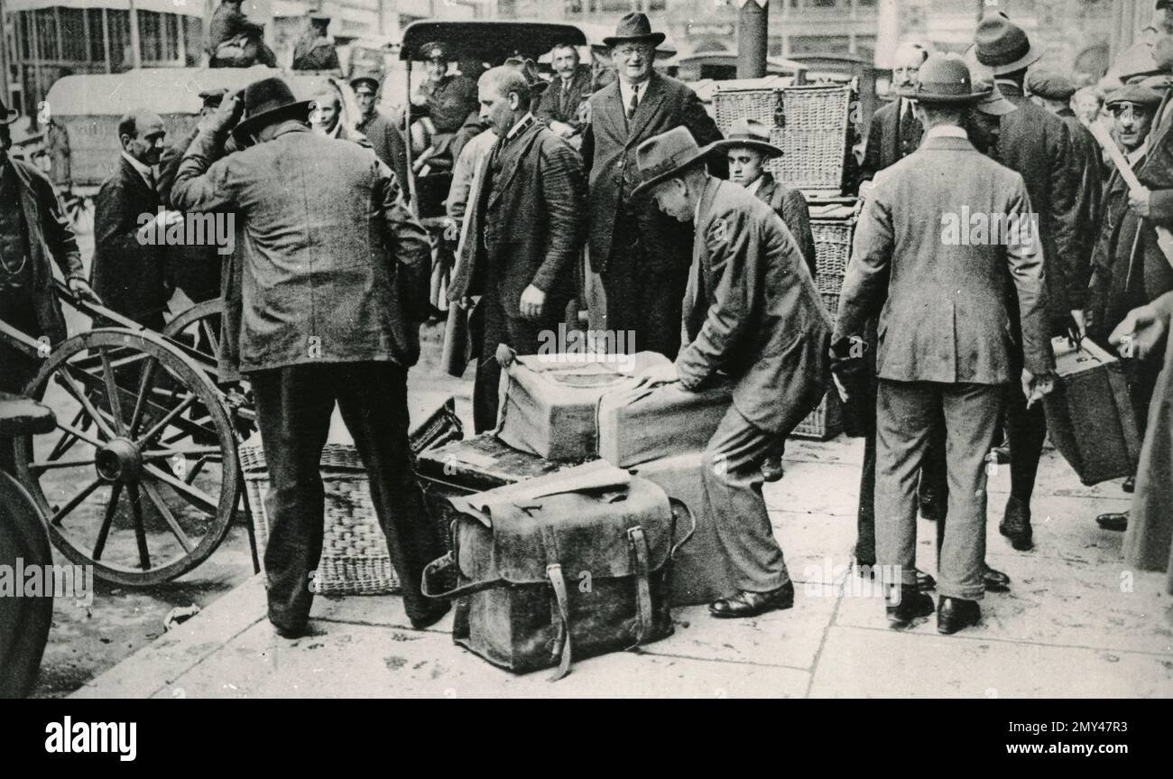 German economic crisis, Germany 1919 Stock Photo - Alamy