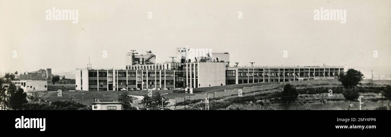 View of the Study and Research Headquarters of the Italian electronics ...