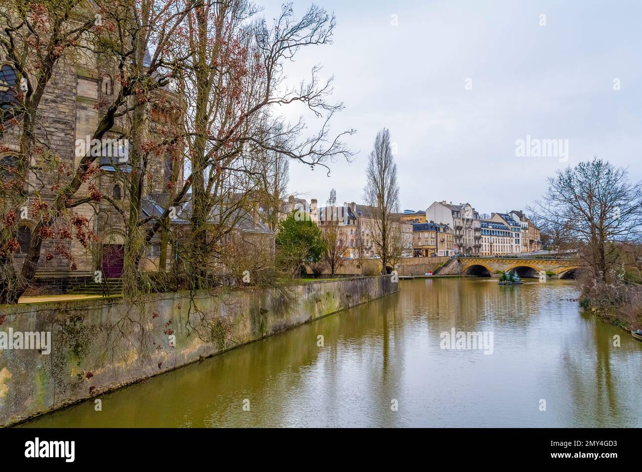 Impression of Metz, a city in the Lorraine region located in northeast ...