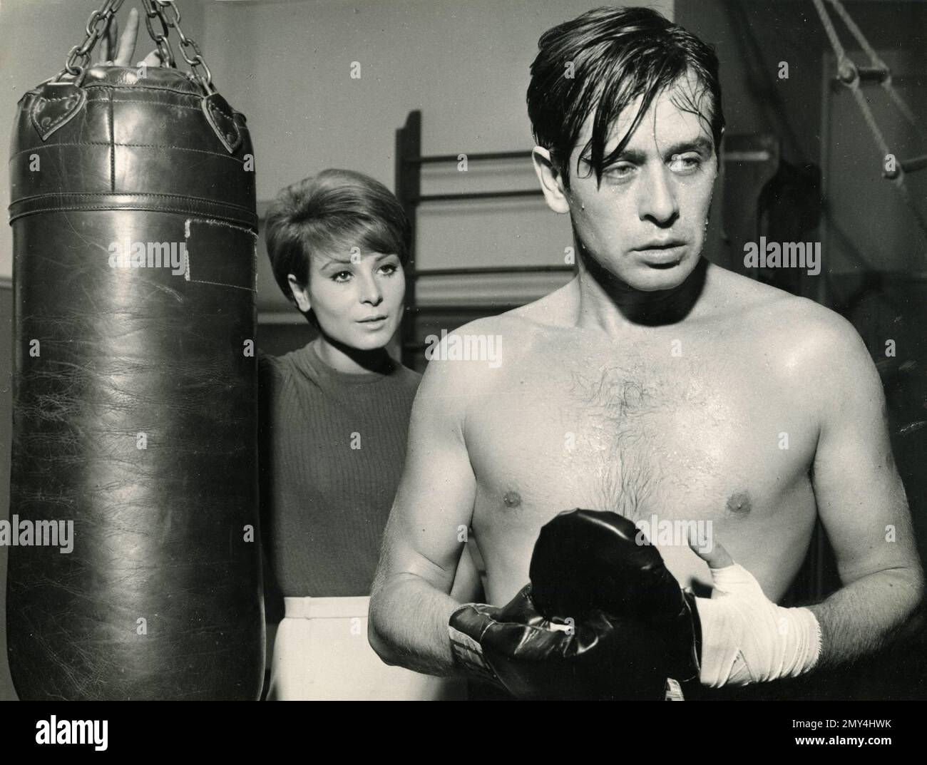 Italian actor Corrado Pani in the movie Rocco e i suoi fratelli, Italy ...
