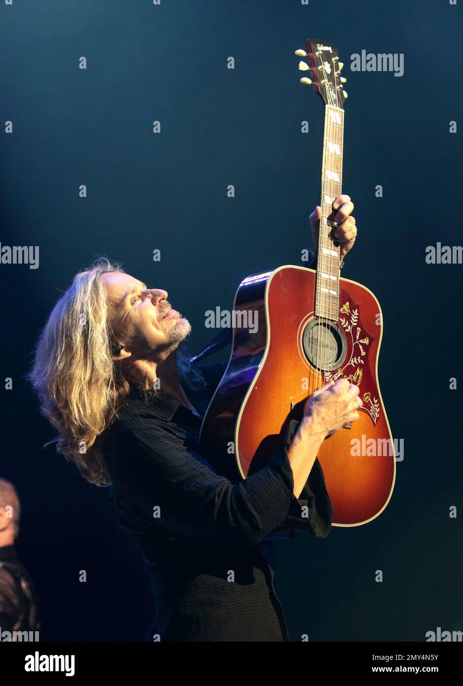 Tommy Shaw of the band Styx performs in concert at the American Music ...