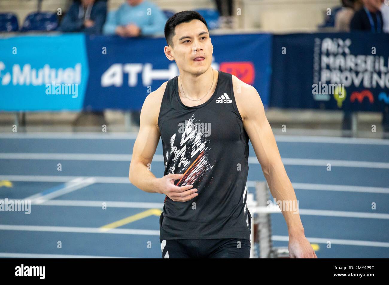 Jie Yao during the Meeting Miramas Metropole 2023, World Athletics Indoor Tour on February 3 ...