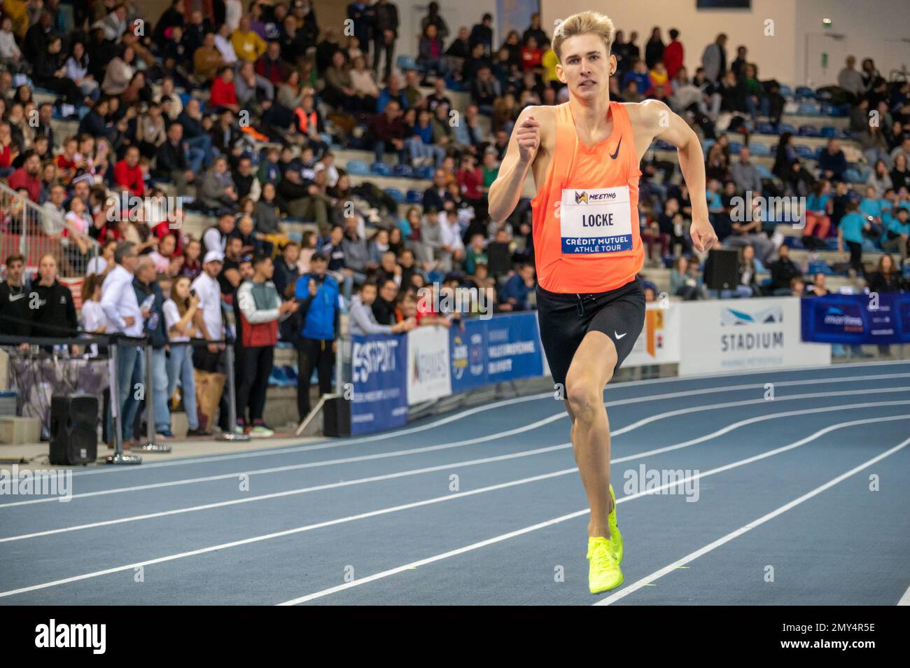 David Locke during the Meeting Miramas Metropole 2023, World Athletics ...