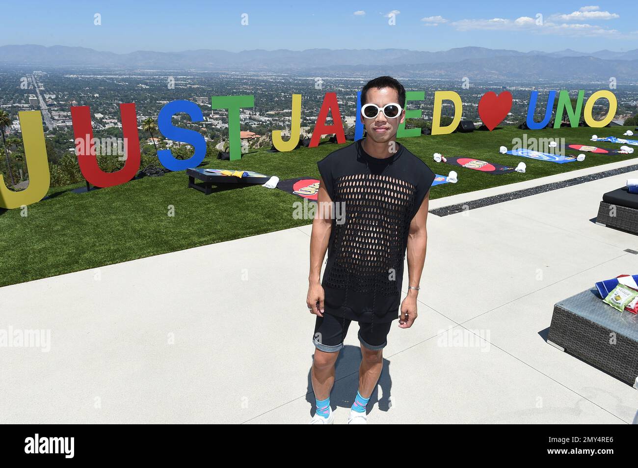 Jared Eng attends the Just Jared 4th Annual Summer Bash presented by ...