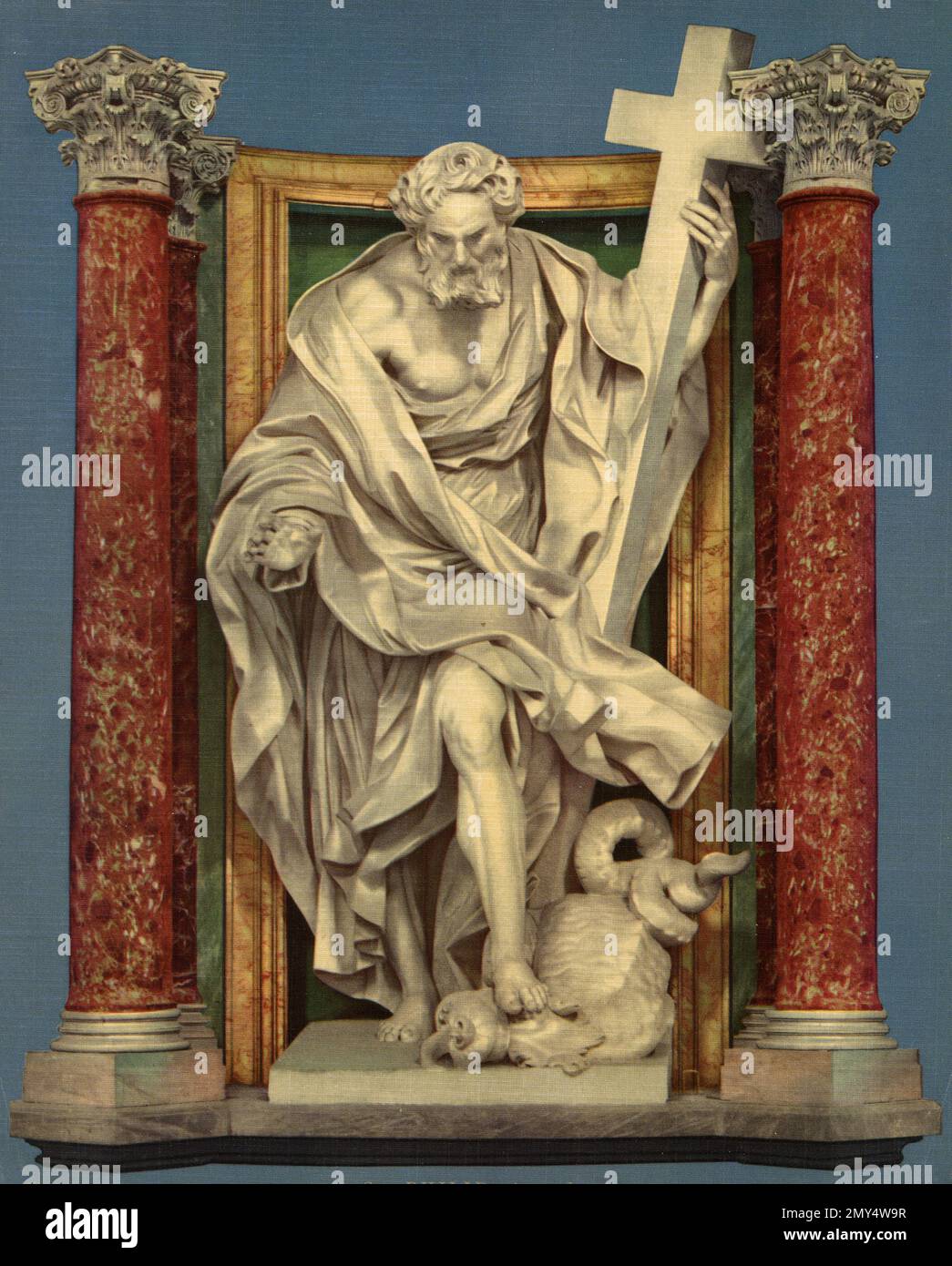 Statue of St. Philip Apostle at St. John Laterano Basilica, Rome, Italy ...