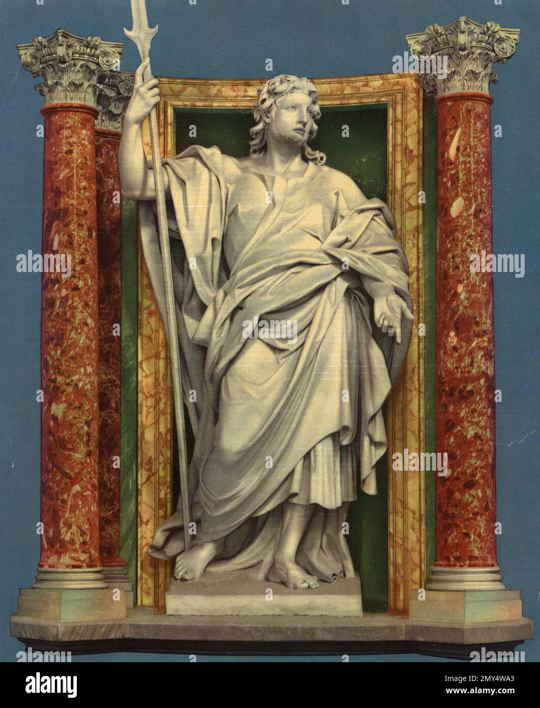 Statue of St. Thaddeus Apostle at St. John Laterano Basilica, Rome ...