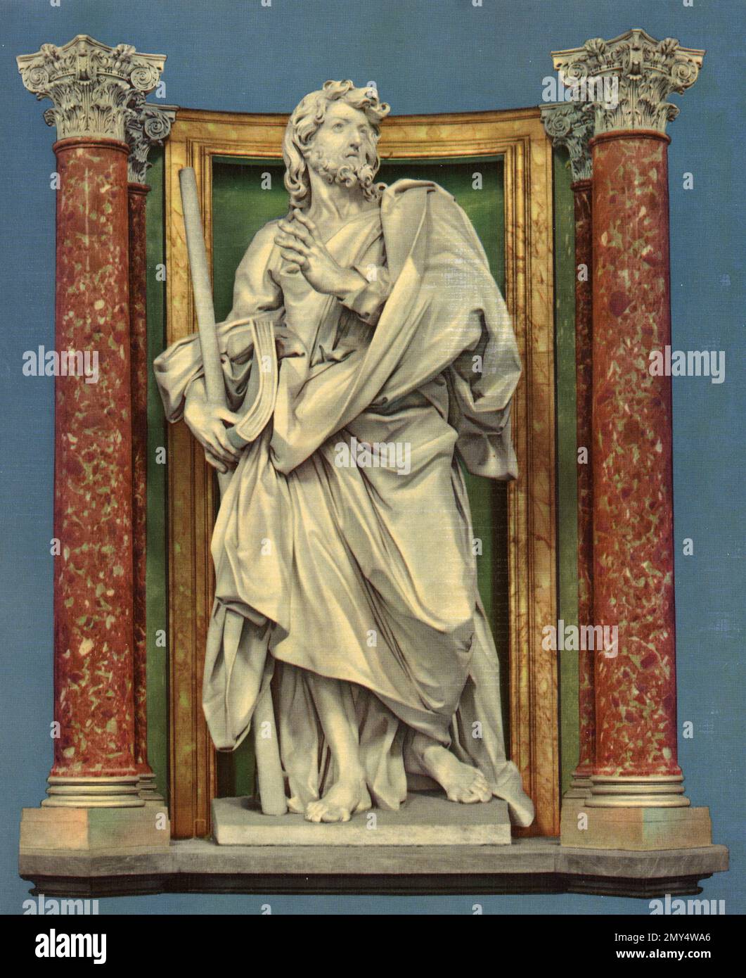 Statue of St. James the Less Apostle at St. John Laterano Basilica ...