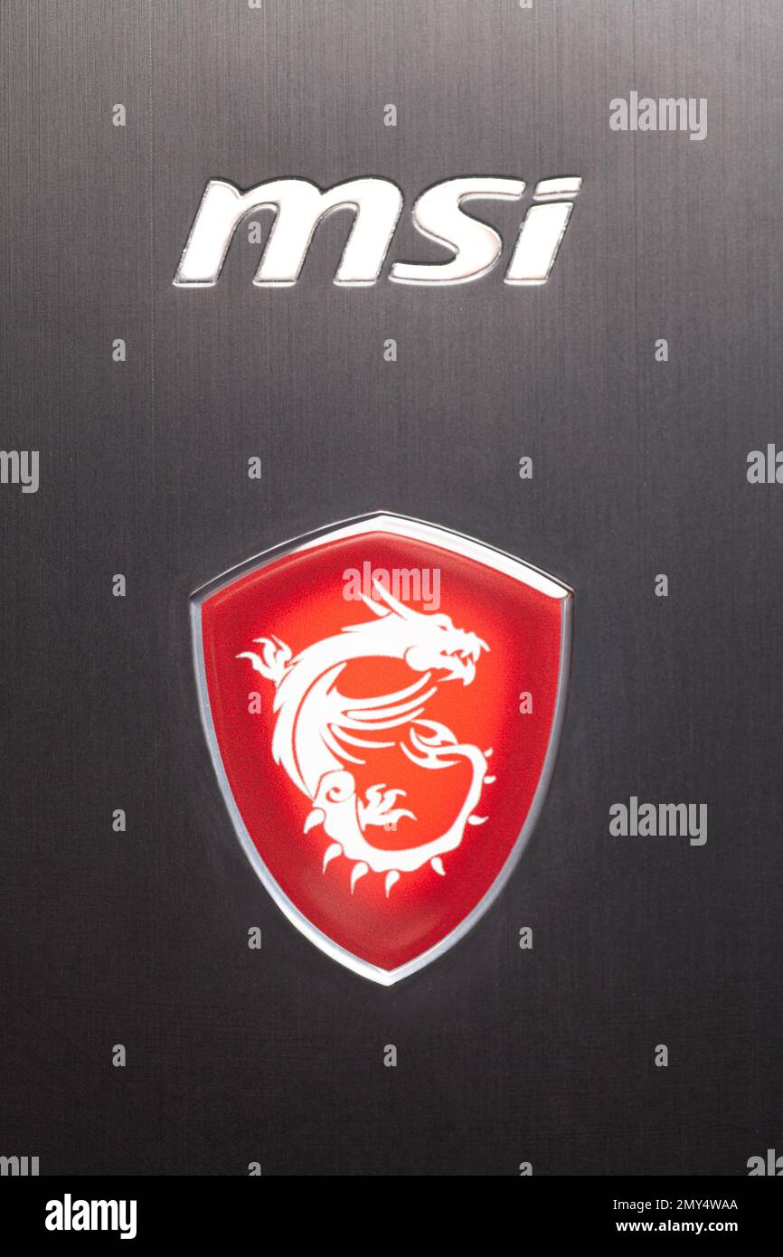 Msi computer logo hi-res stock photography and images - Alamy