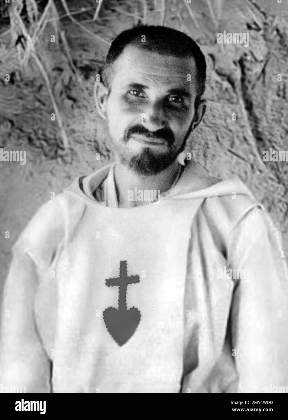 Charles de Foucauld. Portrait of the French soldier and saint, Charles Eugène de Foucauld de ...