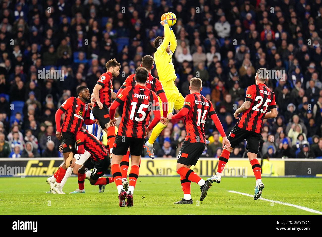 Brighton v bournemouth 2023 hi-res stock photography and images - Alamy