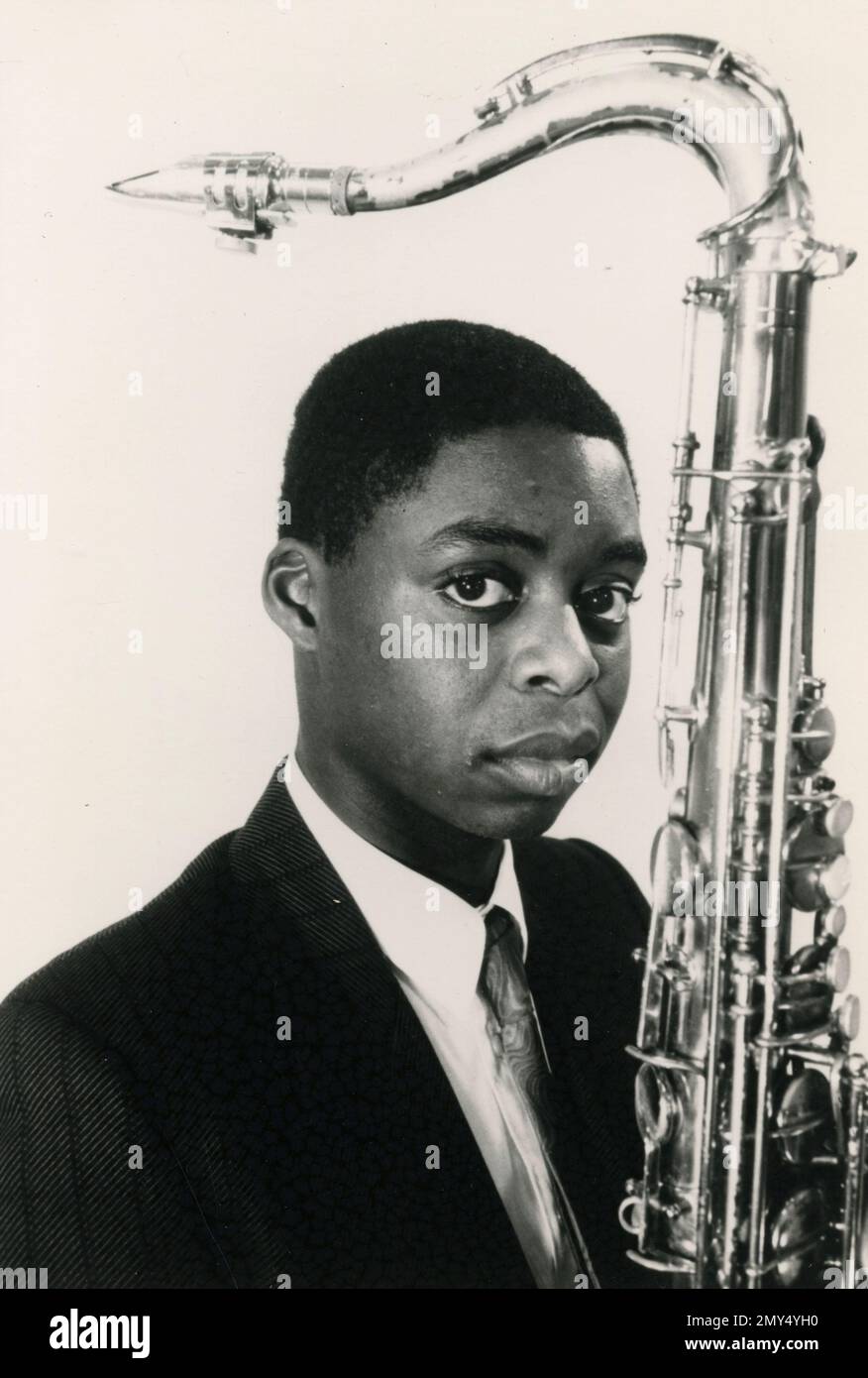 British jazz musician Courtney Pine, UK 1980s Stock Photo - Alamy