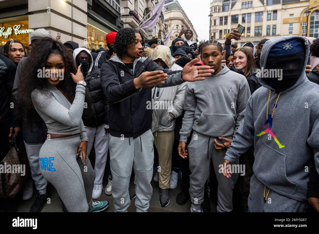 Drill music video hi-res stock photography and images - Alamy