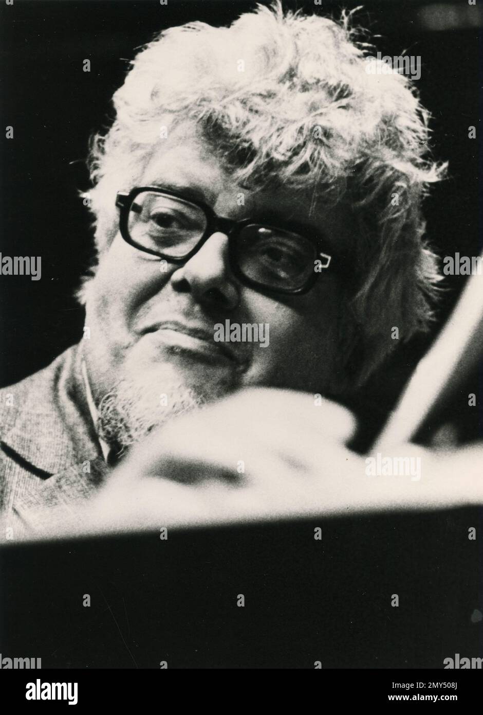 English pianist and composer John Ogdon, UK 1980s Stock Photo - Alamy