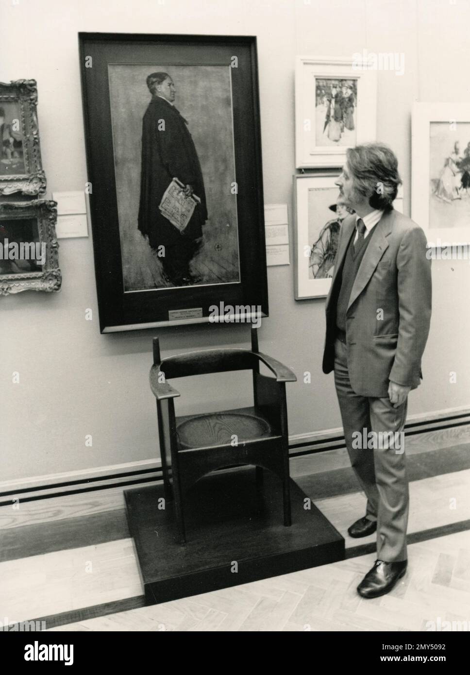 Dr Duncan Thomson, Keeper of the Scottish National Portrait Garrery ...