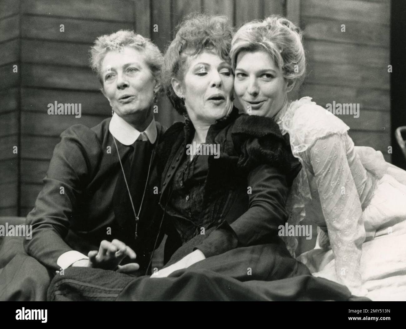 From left: Vanessa Redgrave as Olga, Lynn Redgrave as Masha, and Jemma ...