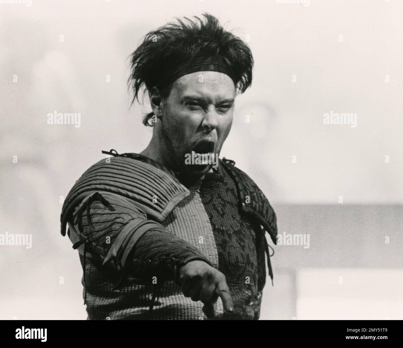 British actor Donald Maxwell as Iago in the Welsh National Opera's ...