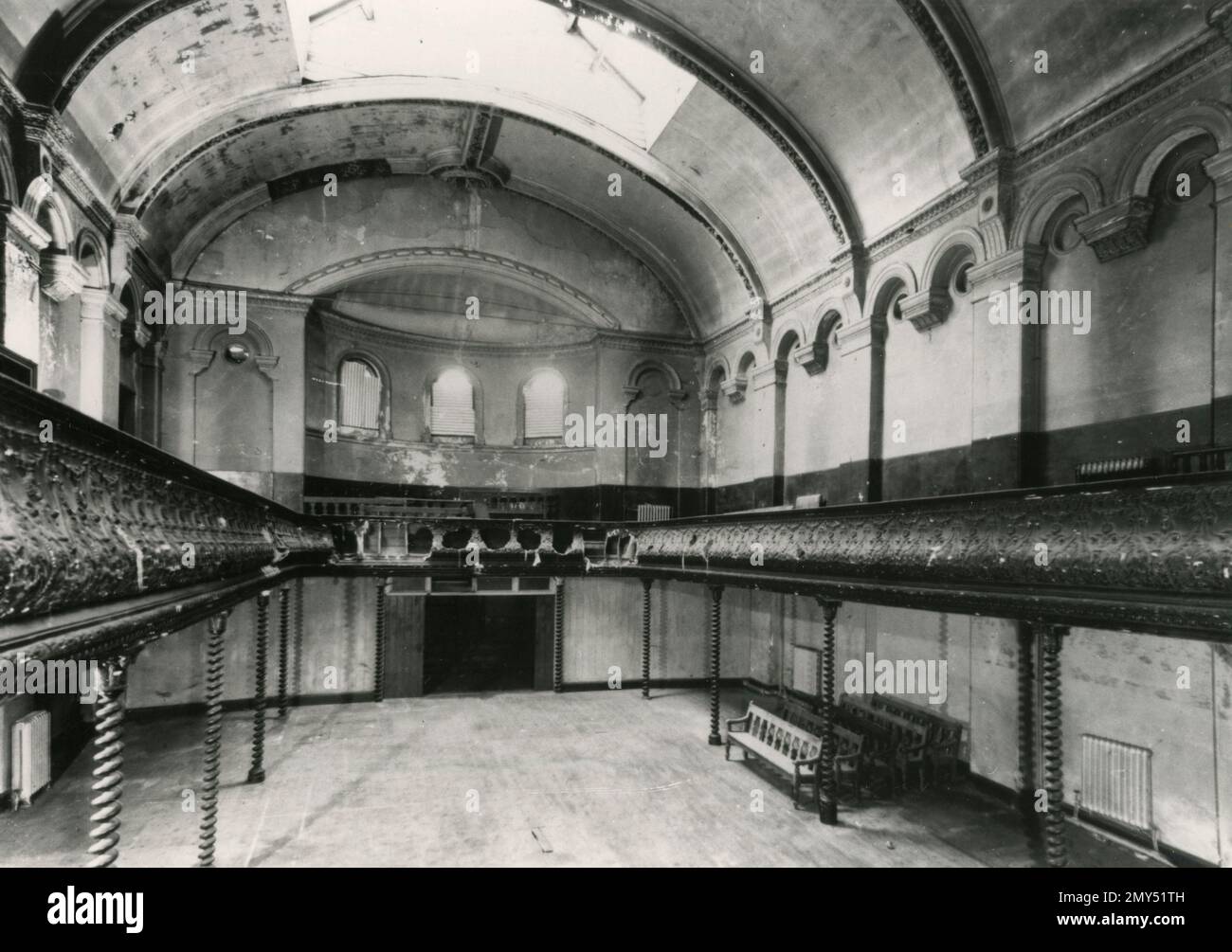 The Interior of Wilton's Music Hall in London's East End, built in 1847 ...