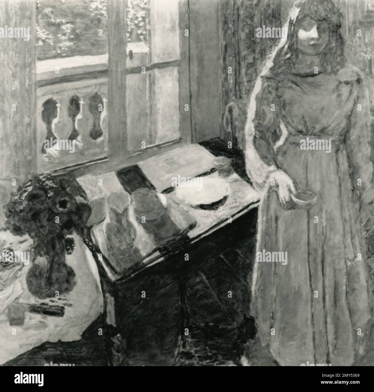 The Bowl of Milk, painting by artist Pierre Bonnard, London Tate ...