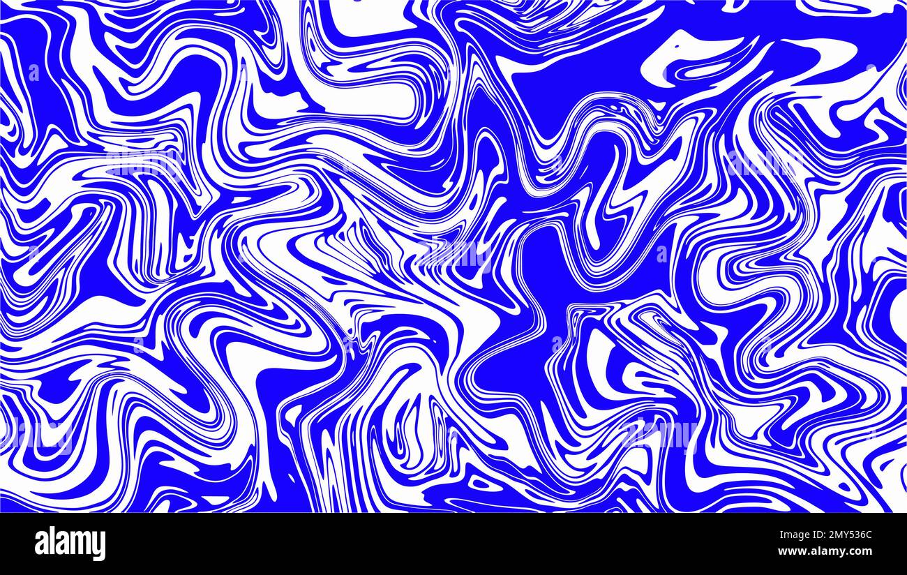 Abstract curved marble background template. Navy wave line design ...