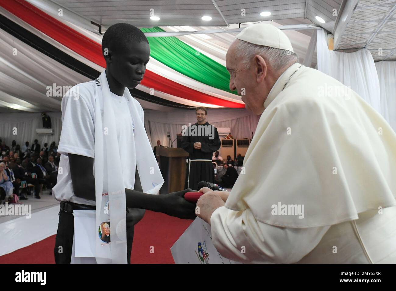 Juba, South Sudan. 04th Feb, 2023. South Sudan, Juba, 2023/2/4.Pope ...