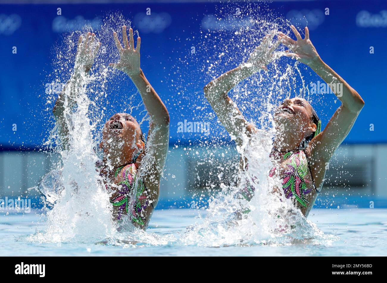Mexico's Karem Faride Achach Ramirez and Nuria Lidon Diosdado Garcia ...