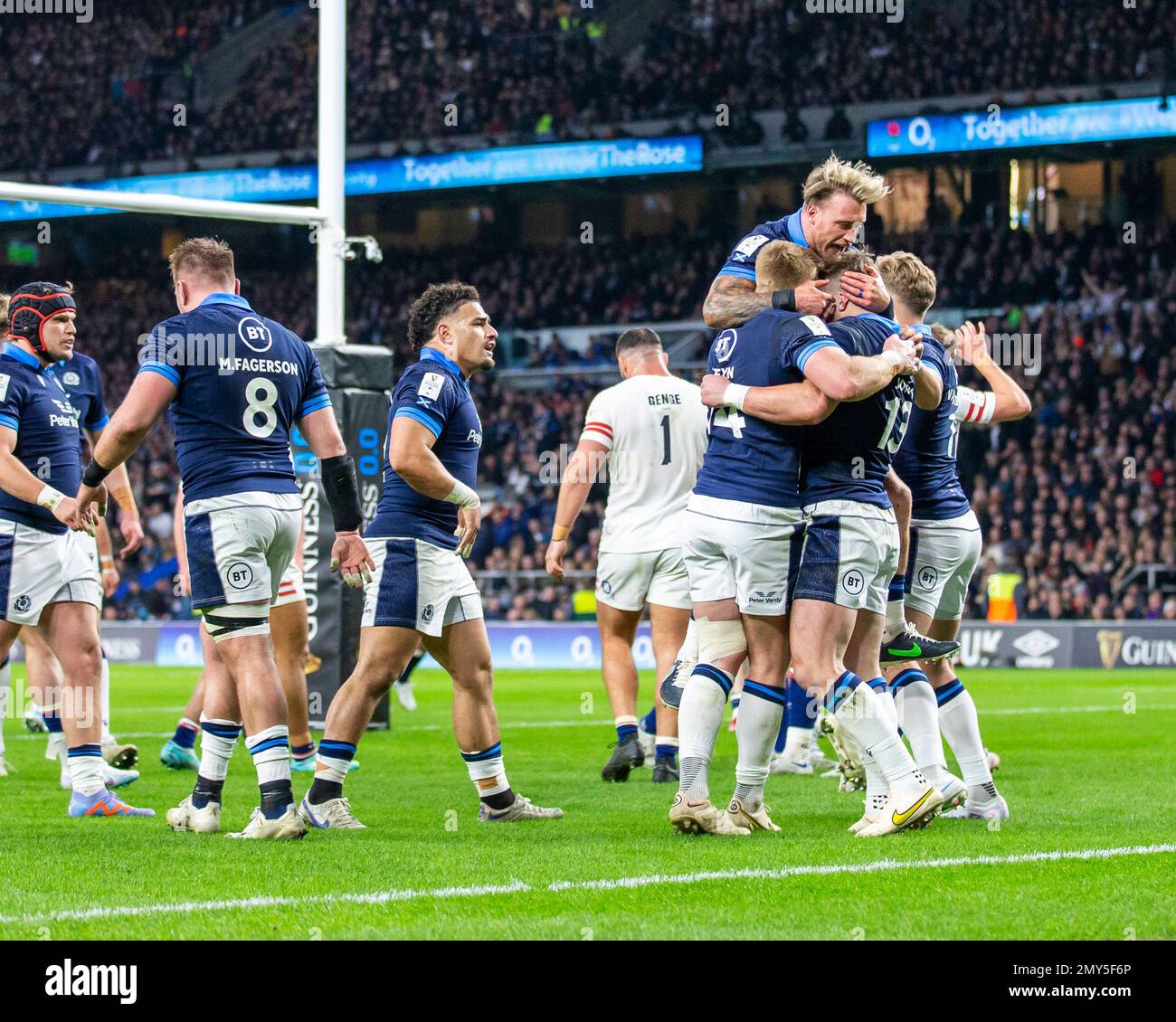 4th February 2023; Twickenham Stadium, London, England: Six Nations ...