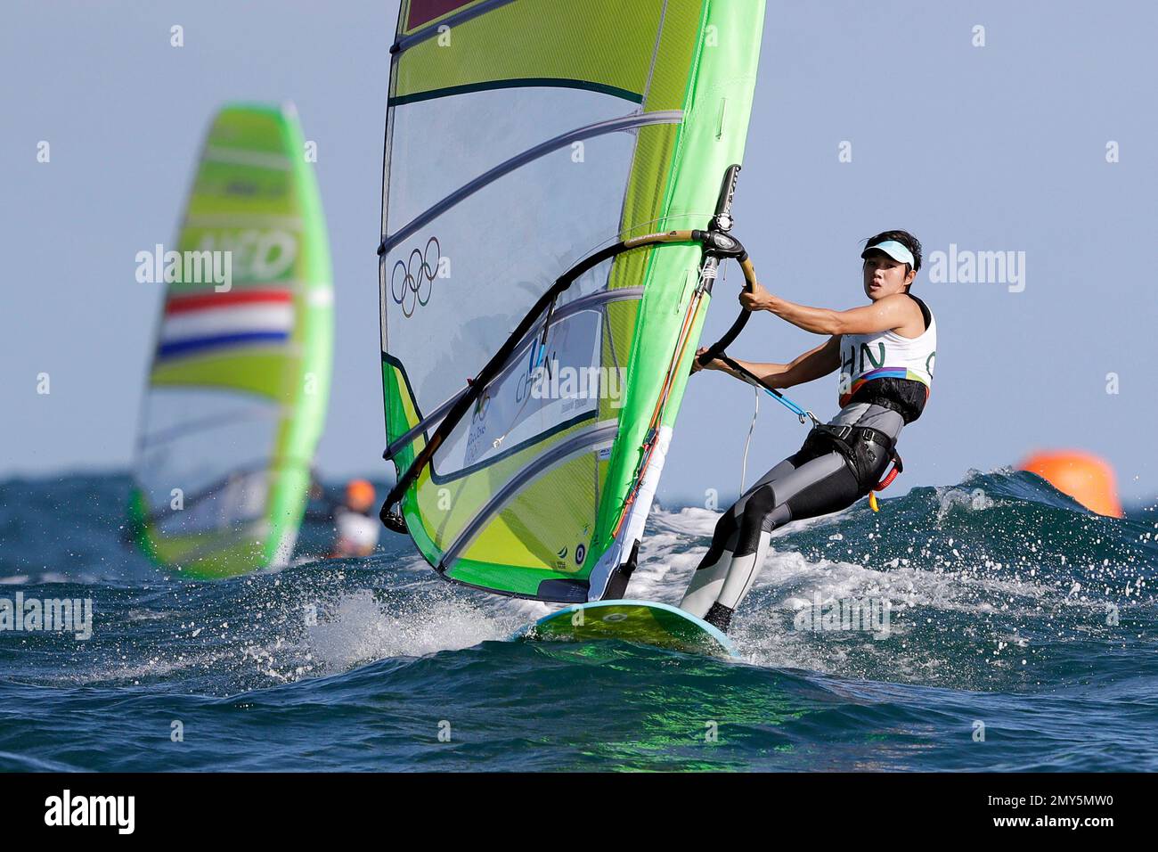 China's Peina Chen competes during the RS: X Women event at the 2016 ...