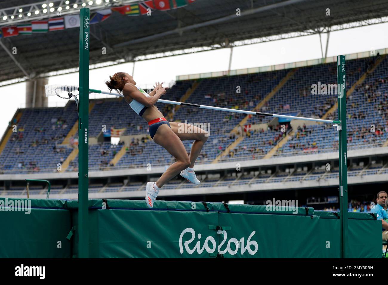 Britain's Jessica Ennis-Hill competes in a heat of the women's ...