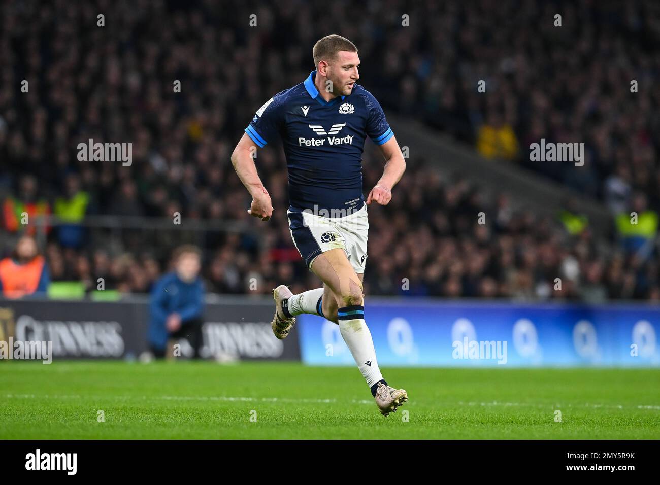 Finn Russell of Scotland during the 2023 Guinness 6 Nations match ...