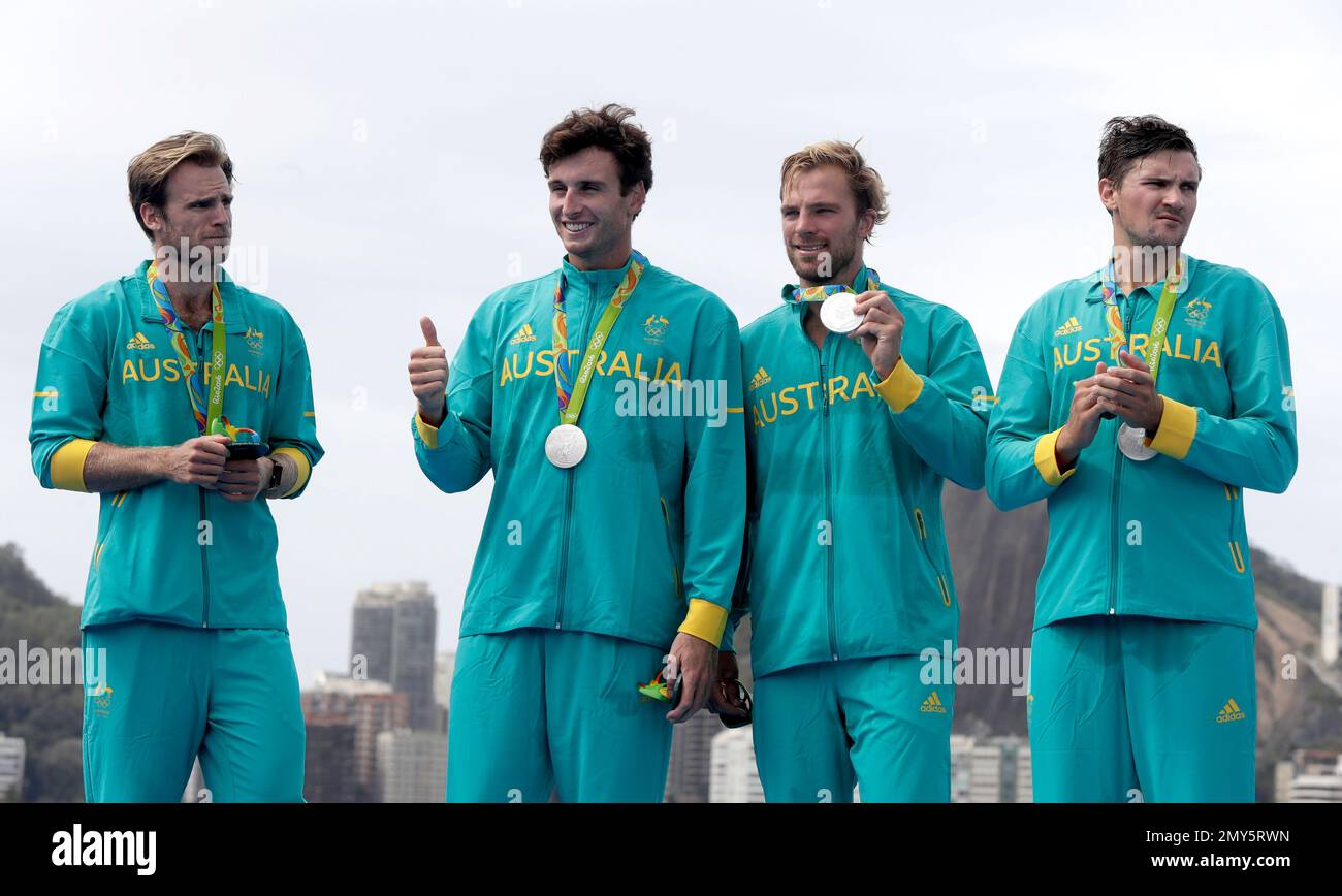 William Lockwood, Joshua Dunkley-Smith, Joshua Booth and Alexander Hill ...